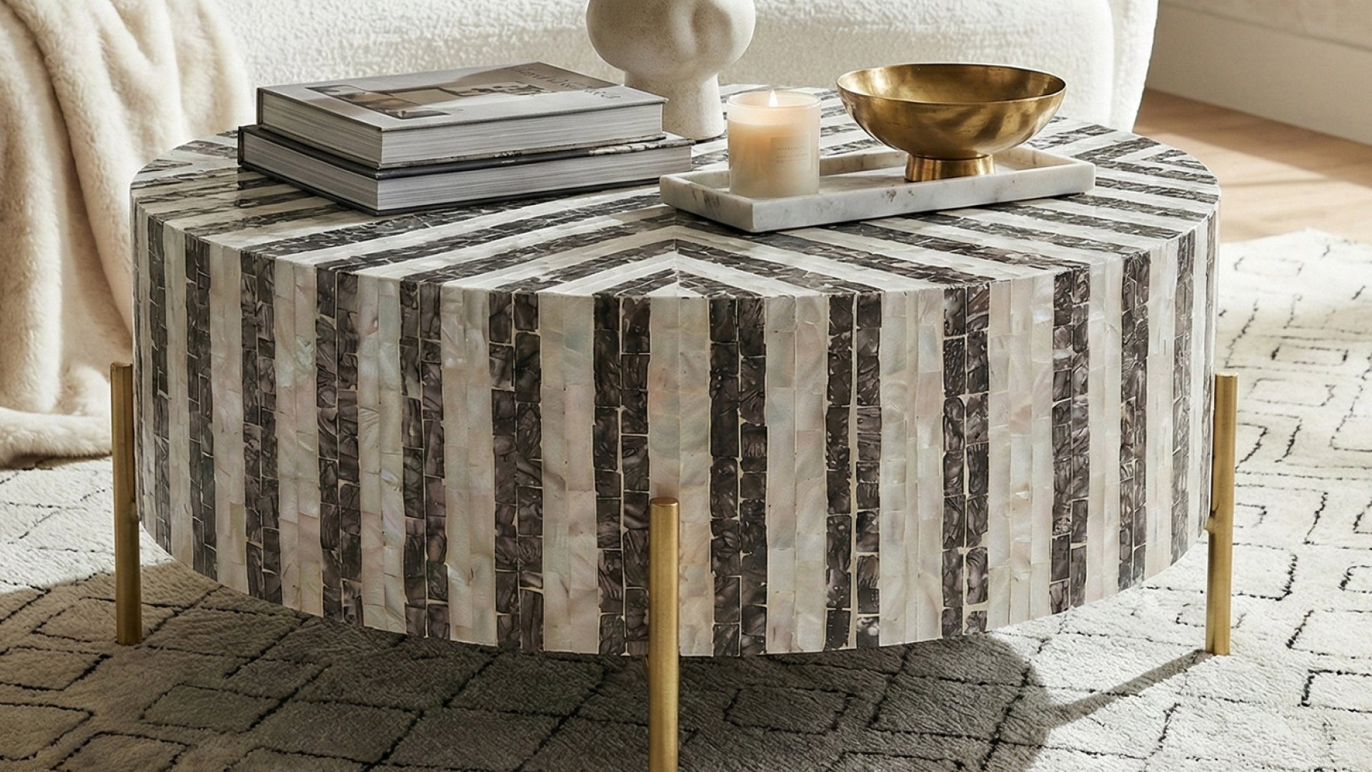 New Mother of Pearl Tables – Luxo Living