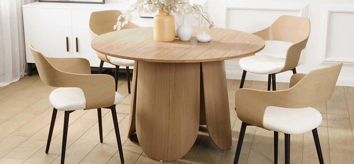 Wooden Dining Tables | Natural Timber & Modern Designs – Luxo Living