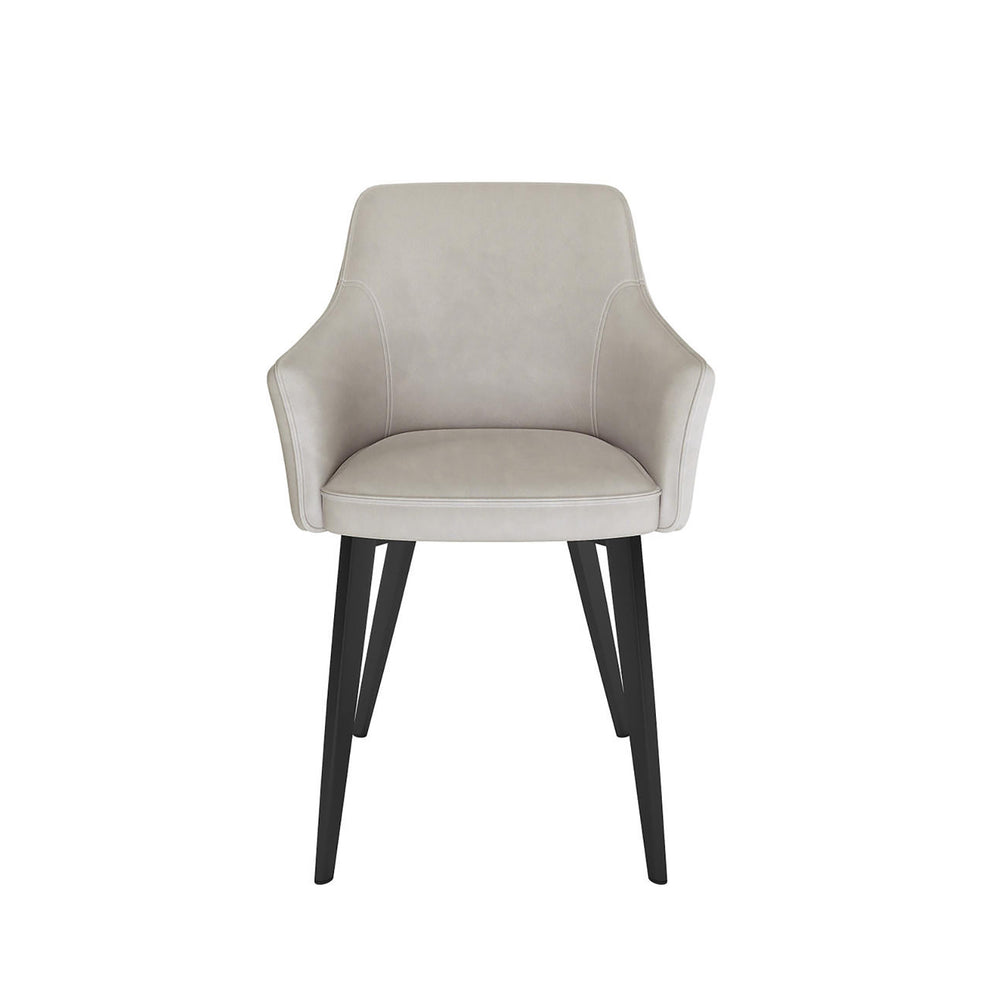 Ernest & Ella 6 Seater Industrial Dining Set in Light Grey – Luxo Living