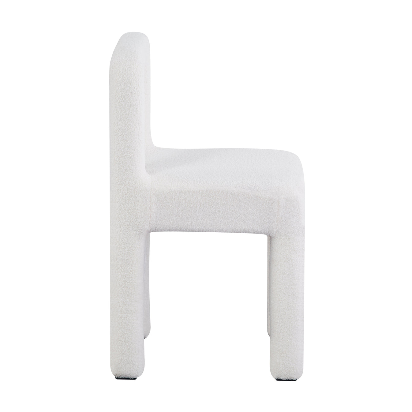 Hazel Boucle Dining Chair Set of 2 in Cream White – Luxo Living