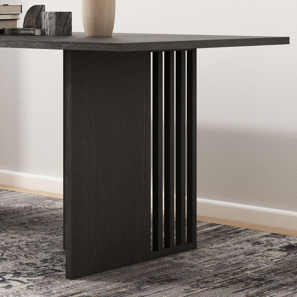 Rowley 180cm Dining Table in Black – Luxo Living